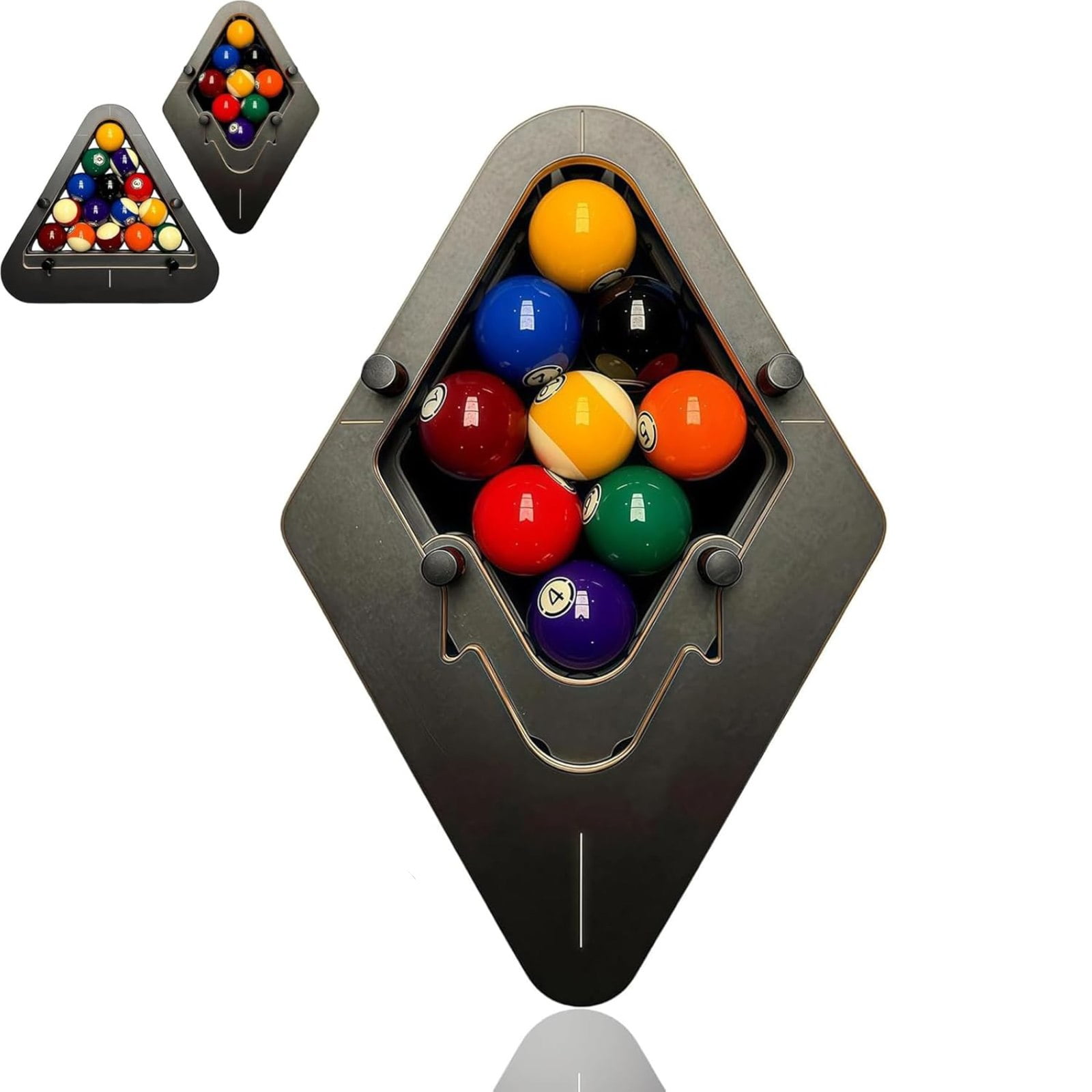 Precision-Engineered Professional Billiard Rack System That Eliminates ...