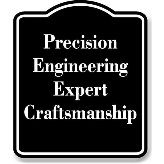 Precision Engineering Expert Craftsmanship BLACK Aluminum Composite ...