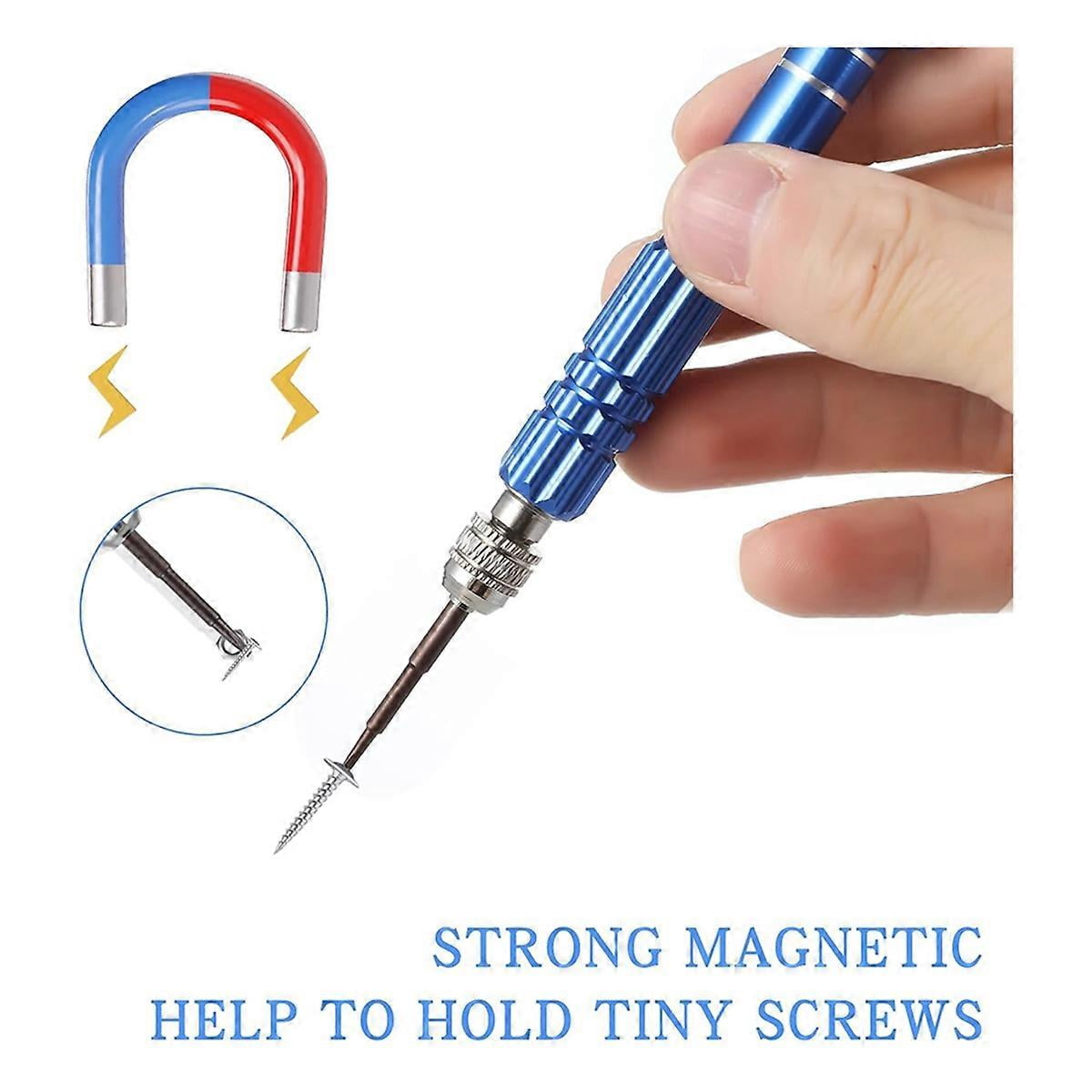Precision Eyeglass Repair Screwdriver Kit Magnetic Watch Screwdriver ...