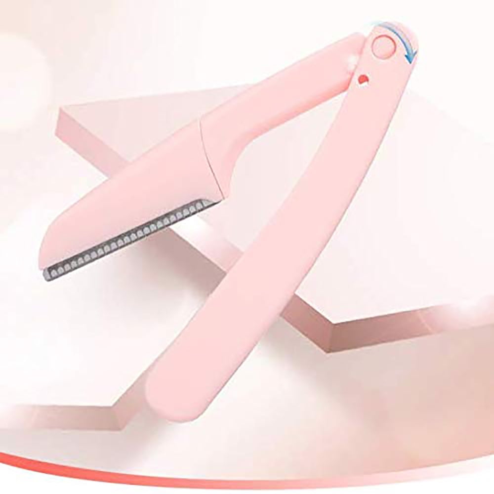 Precision Facial Shaver - Pink Exfoliating Razor for Smooth Skin - Lint ...
