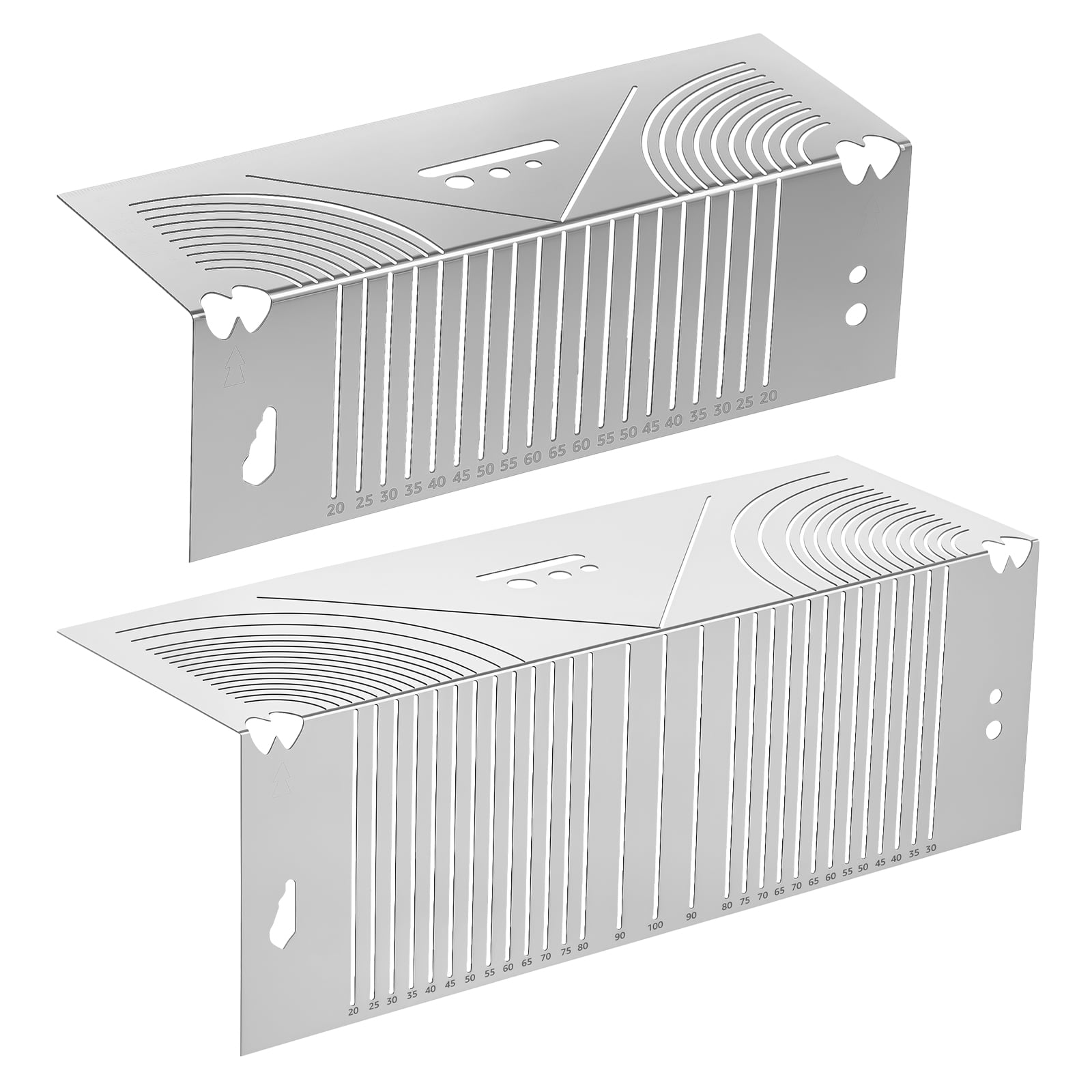 Precision Flex Angle Arc Marking Tool Stainless Steel Adjustable Linear ...