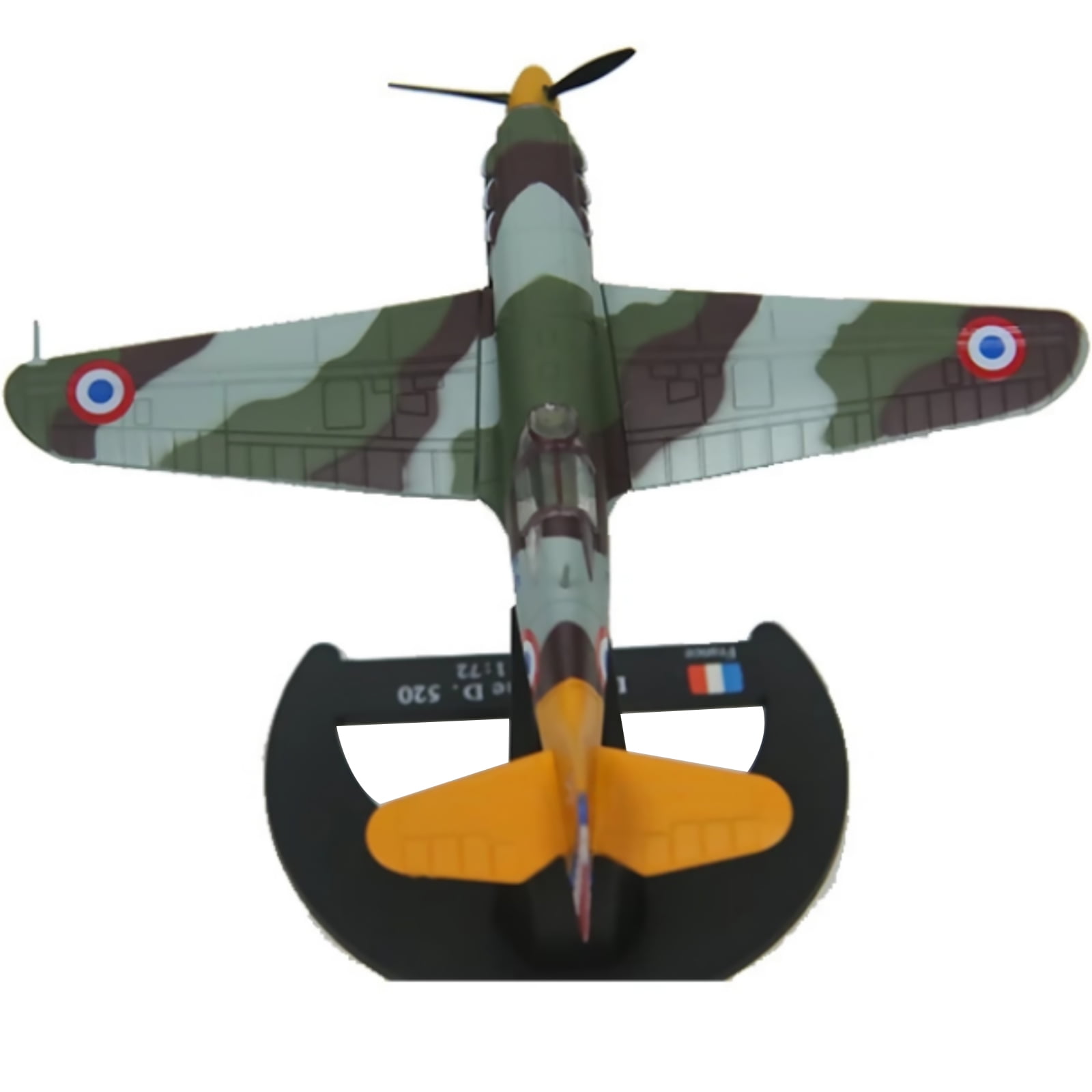 Precision France Dewoitine D.520 Fighter 1:72 Model, High-Detail Alloy ...