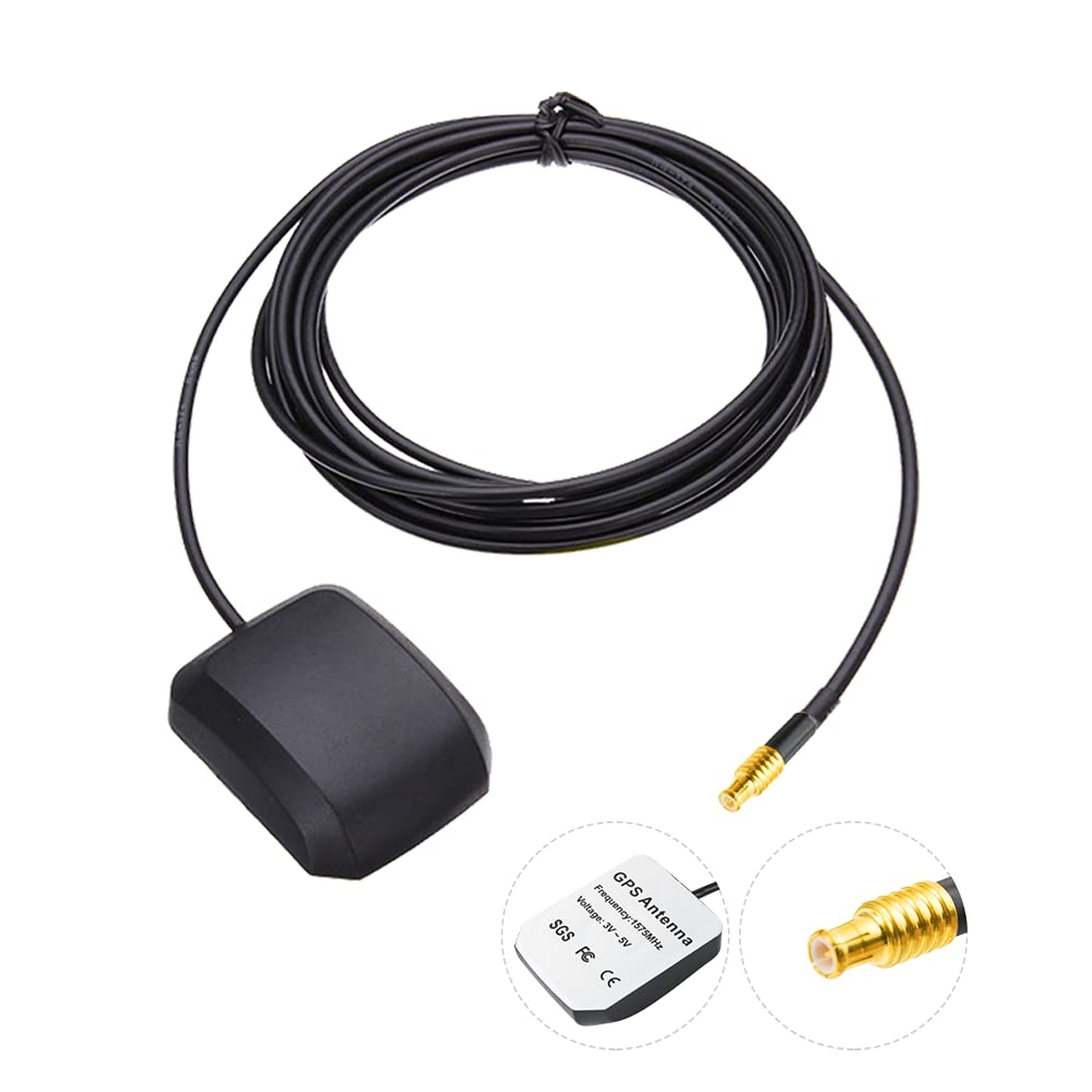 Precision GPS Antenna Extension Kit with Magnetic Base for Vehicles ...