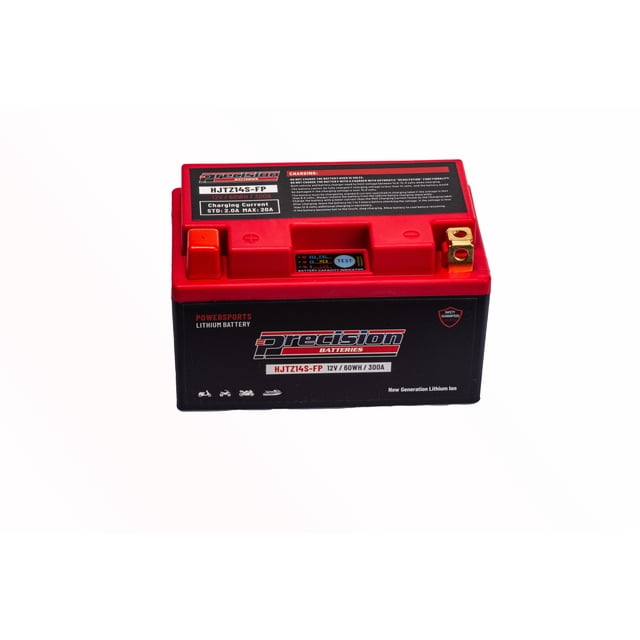 Precision HJTZ14S-FP Li-Ion Battery Replaces Honda 250CC NSS250 Reflex ...