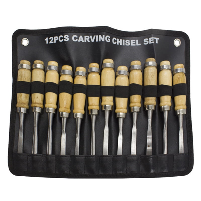 Precision Hand Tools for Detailed Woodworking 12-Piece Professional ...