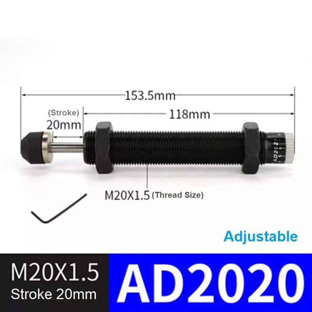 Precision Hydraulic Shock Absorber AC0806-AD3650 Adjustable Buffer ...
