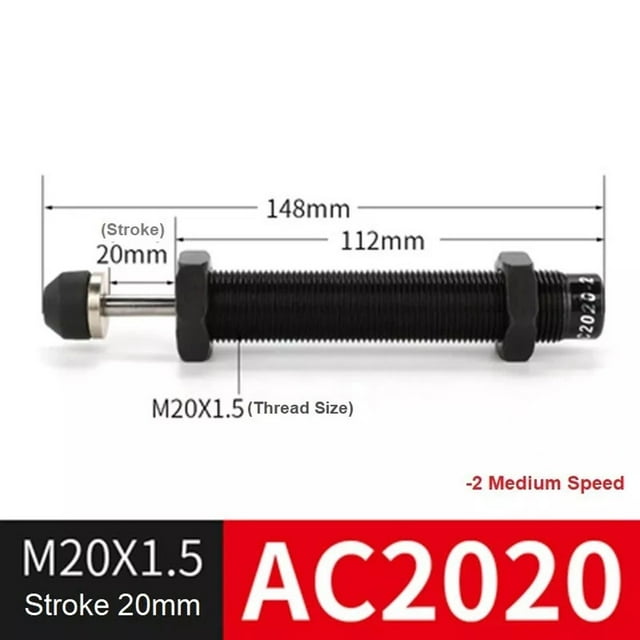 Precision Hydraulic Shock Absorber AC0806-AD3650 Adjustable Buffer ...