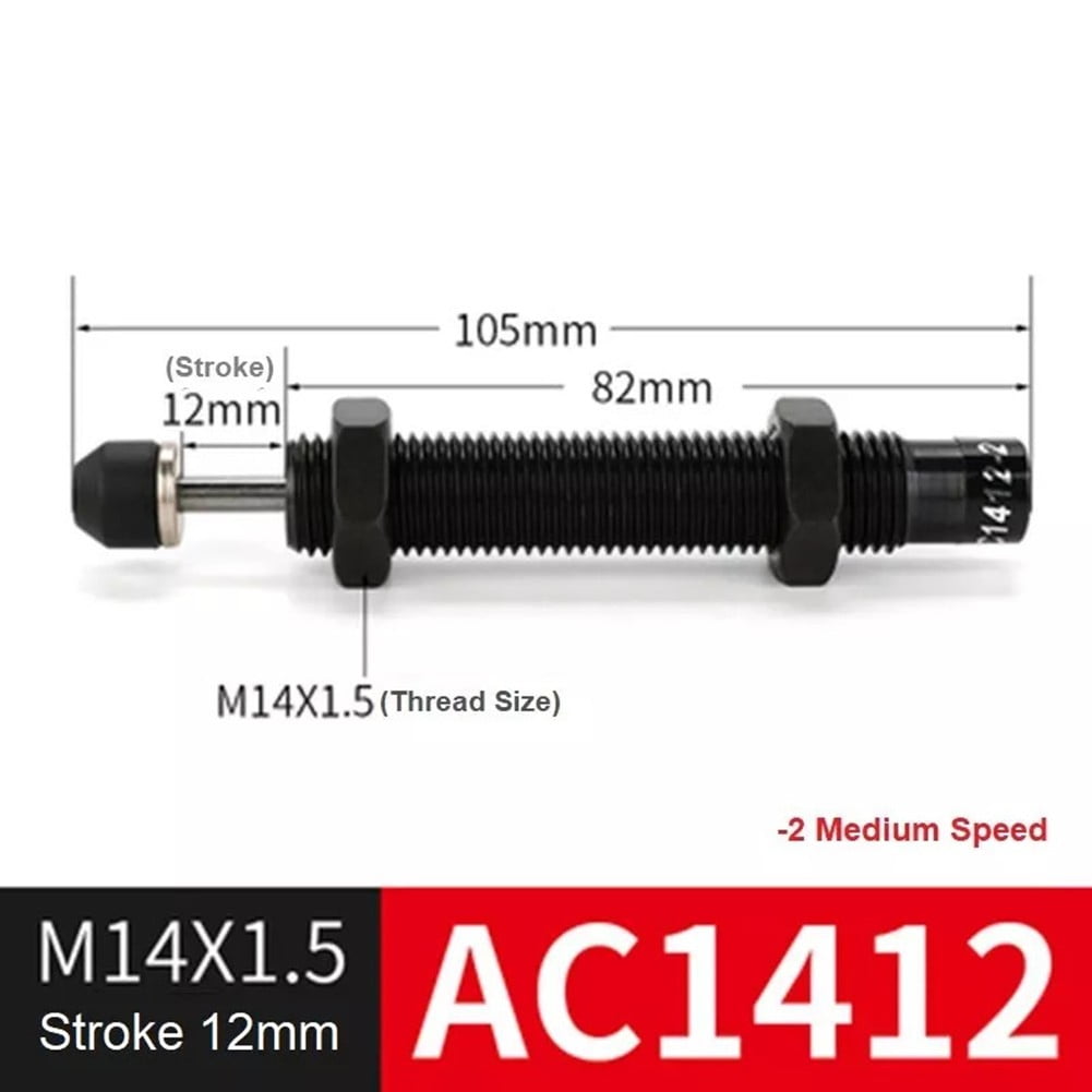 Precision Hydraulic Shock Absorber AC0806-AD3650 Adjustable Buffer ...