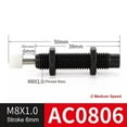Precision Hydraulic Shock Absorber AC0806-AD3650 Adjustable Buffer ...