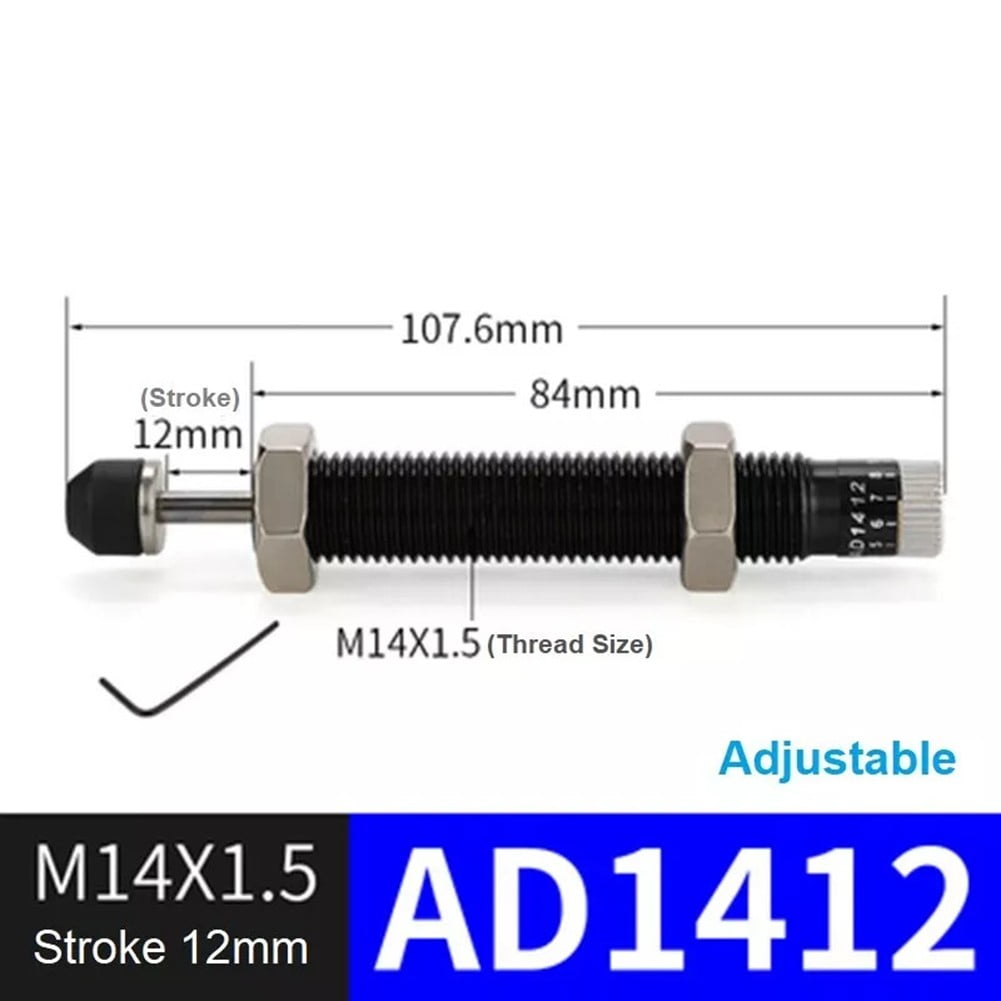 Precision Hydraulic Shock Absorber AC0806-AD3650 Adjustable Buffer ...