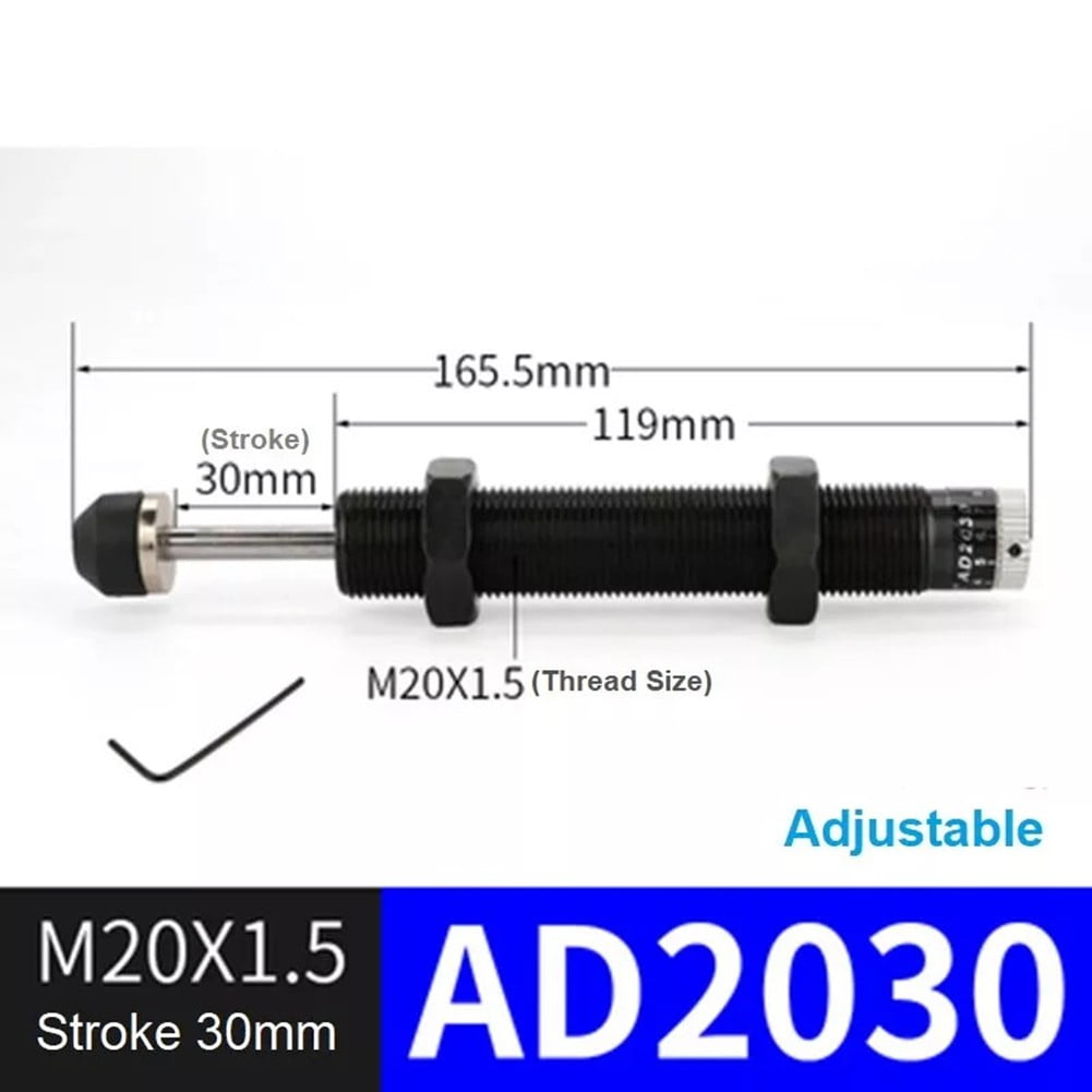 Precision Hydraulic Shock Absorber AC0806-AD3650 Adjustable Buffer ...
