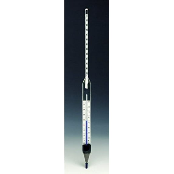 Precision Hydrometer ASTM S555HL-14 39/51 API / 0/150°F Thermometer with NIST Certificate$$Tools ...
