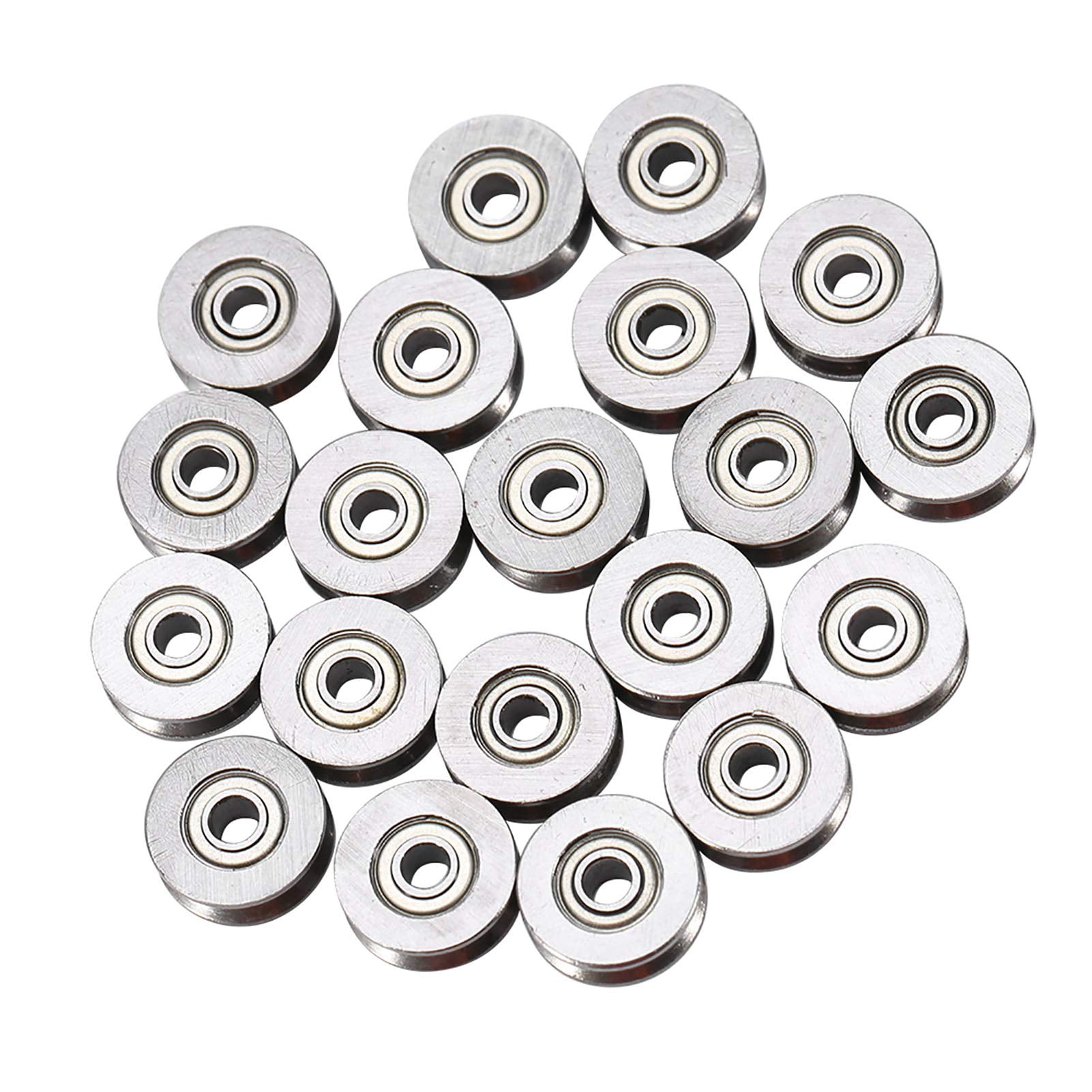 Precision Industrial Automation Bearings, Stainless Steel U-Shaped Ball ...