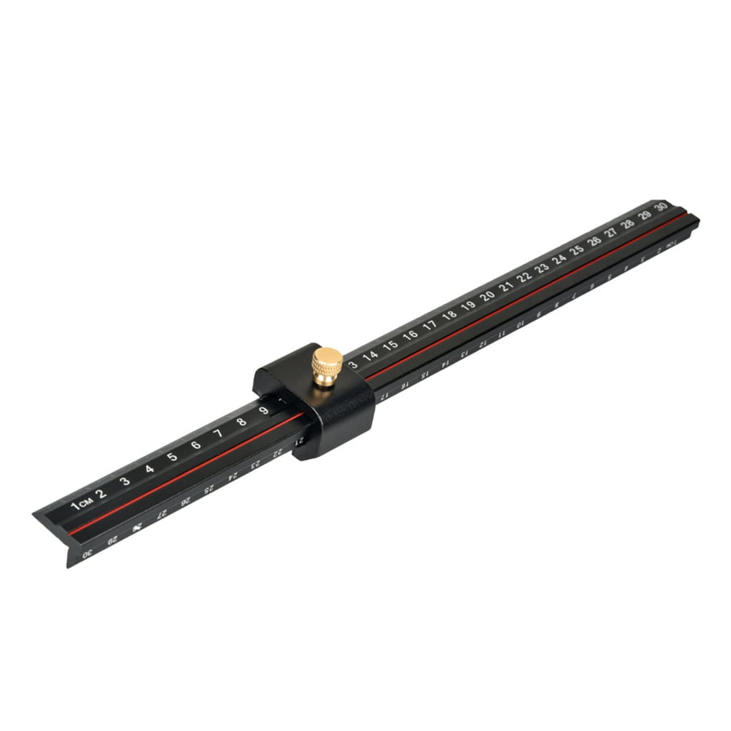 Precision L Type Adjustable Stop Scriber Multifunctional L Shape Ruler ...