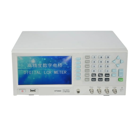 Precision LCR Digital Bridge Inductance Capacitance Resistance Tester ...