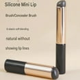 Precision Lip Brush Compact Round Head Design for Beginners and ...