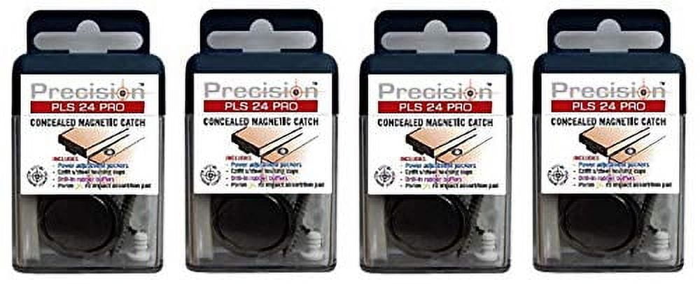 Precision Lock PLS-24 PRO Concealed Magnetic Catch (Fоur Paсk ...