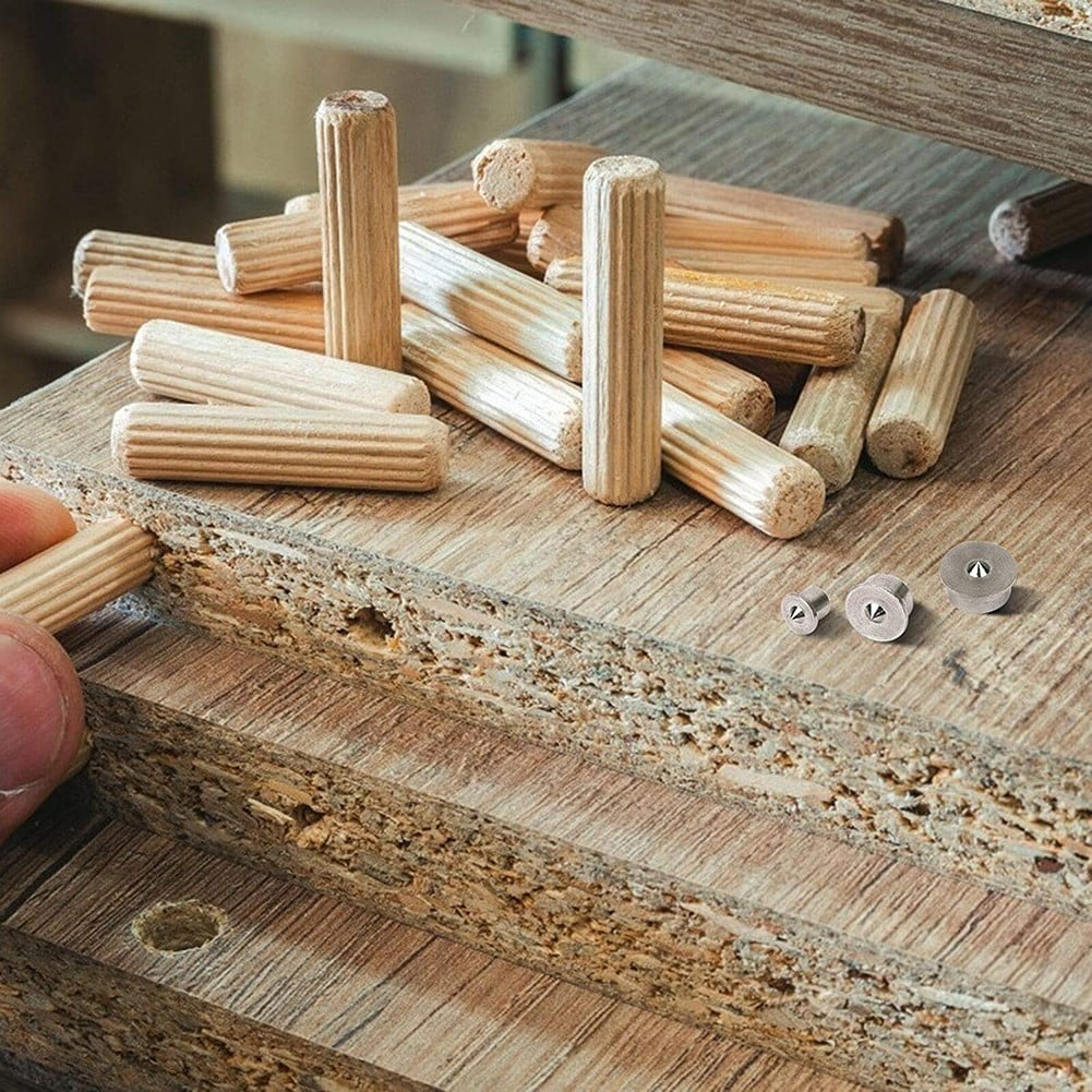 Precision Machined Dowel And Tenon Center Points Pin Wood ...