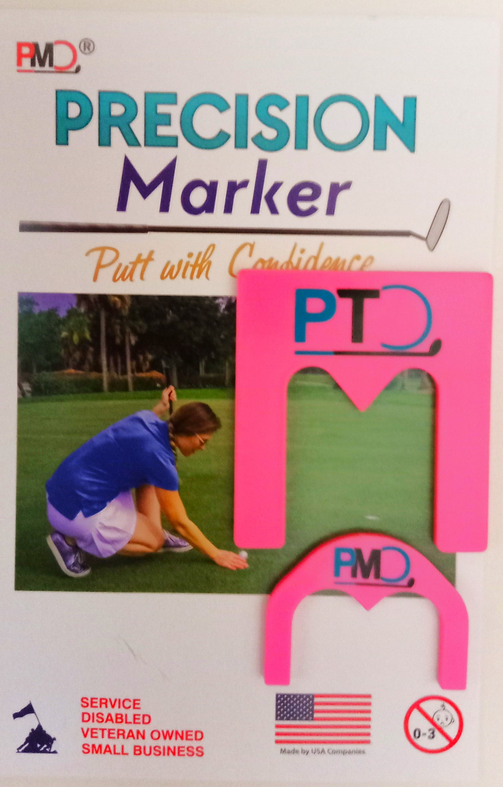 Precision Marker and Putting Trainer Combo, ABS Polymer, Pink - Walmart.com