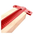Precision Marking T-Ruler Aluminum Alloy Woodworking Scribe Marking ...