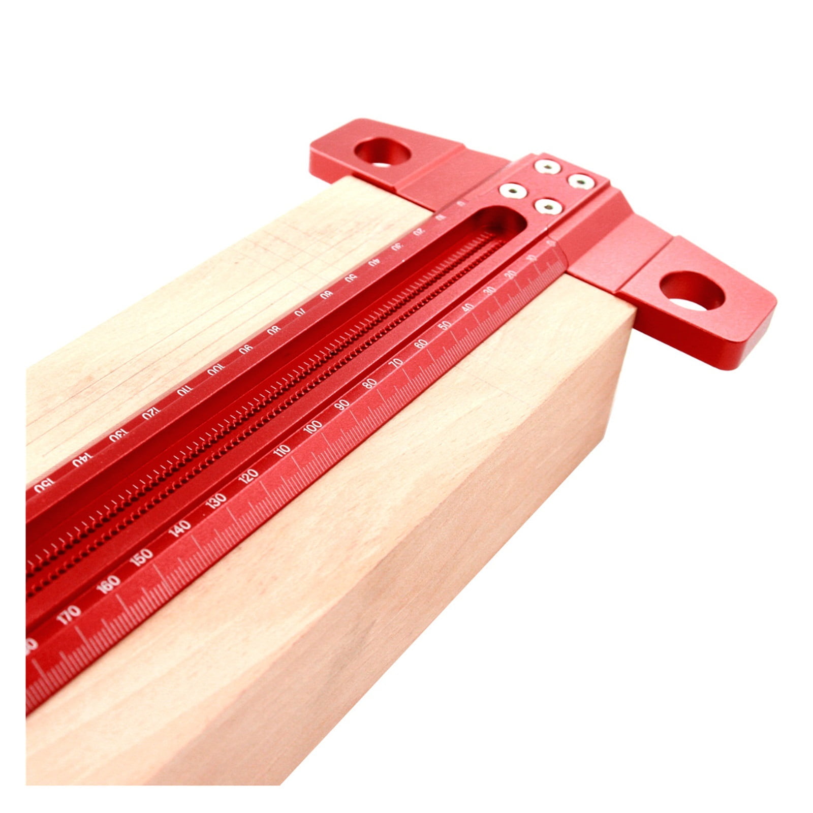 Precision Marking T-Ruler Aluminum Alloy Woodworking Scribe Marking ...