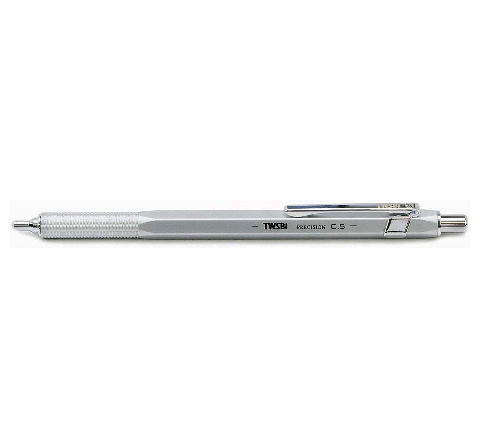 Precision Mechanical Pencil Silver 0.5mm Retractable Tip - Walmart.com