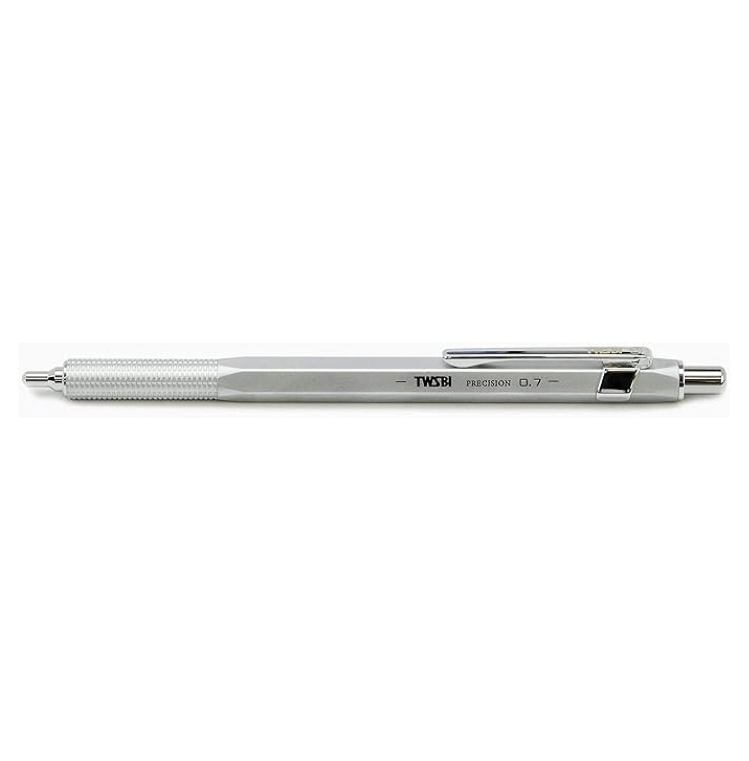 Precision Mechanical Pencil Silver 0.7mm Retractable Tip - Walmart.com