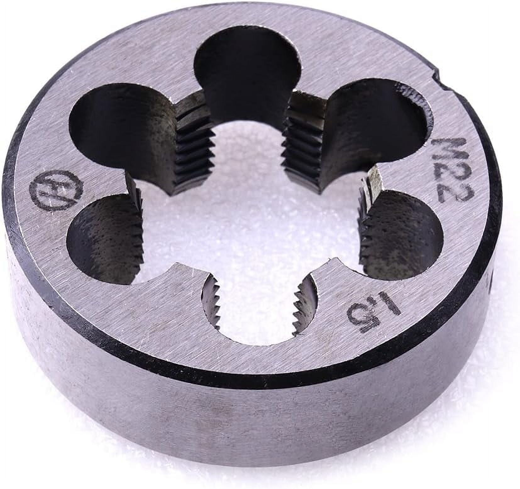 Precision Metric Thread Die, M22 X 1.5mm, Premium HSS Alloy Steel ...