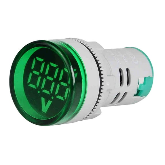 Precision Mini Digital LED Voltmeter for Accurate Voltage Measurement ...