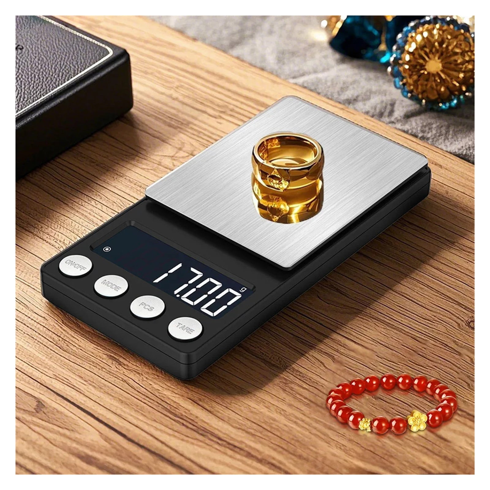 Precision Mini Digital Scale Portable Lcd Display Jewelry Gold Grams ...