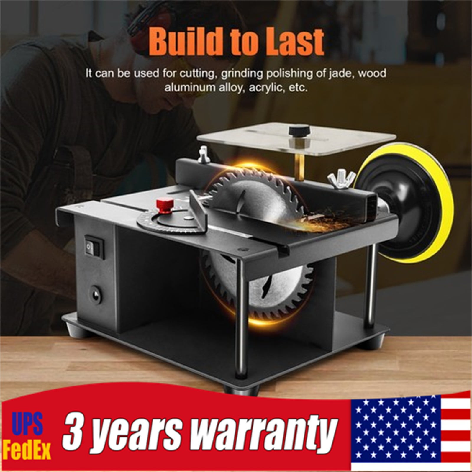 Precision Mini Table Saw Blade DIY Woodworking Bench Saw Cutting ...