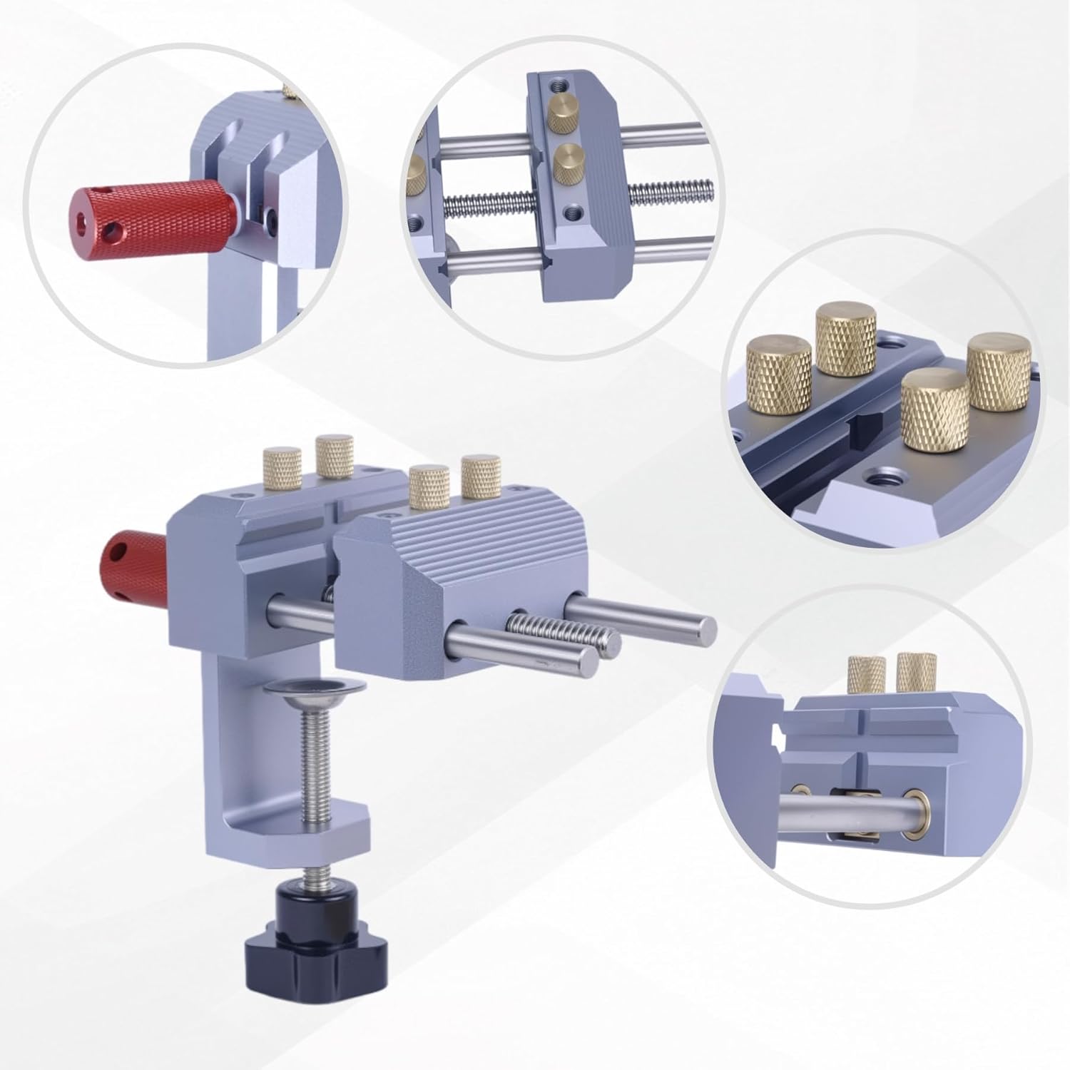 Precision Mini Table vise, 2.8-inch Portable Work Small Bench Vise ...