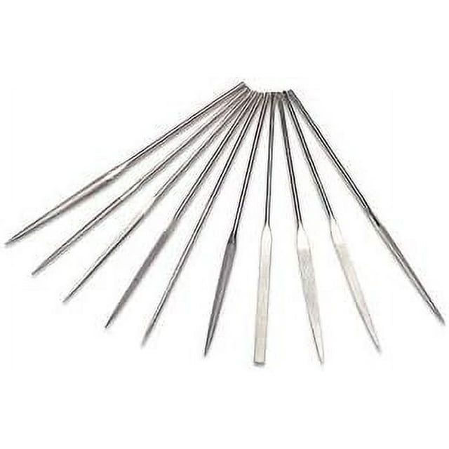 Precision Needle File Set, Set Of 10 | FIL-974.00 - Walmart.com