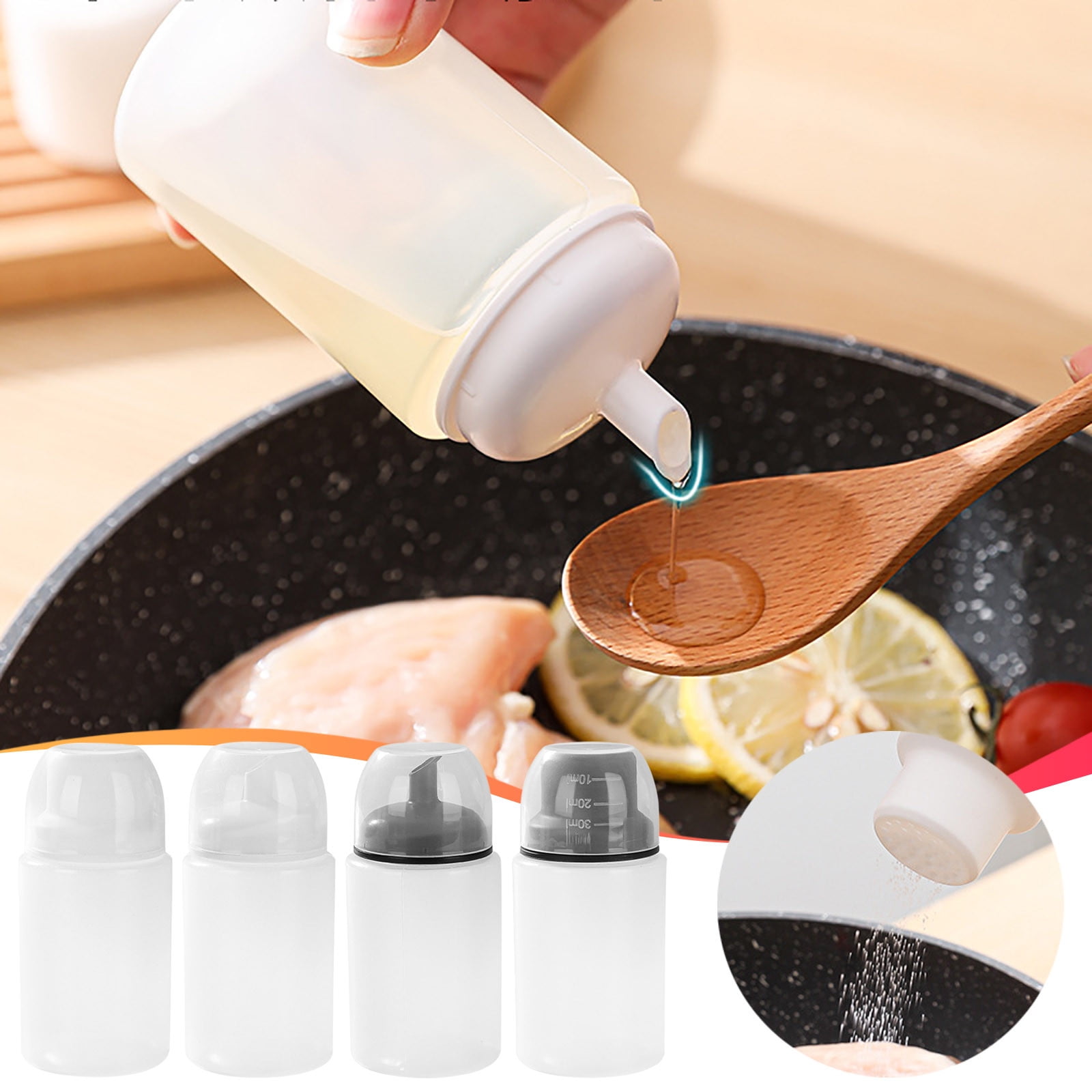 Precision Oil & Vinegar Dispenser Bottle with Fine Pointed Spout for ...