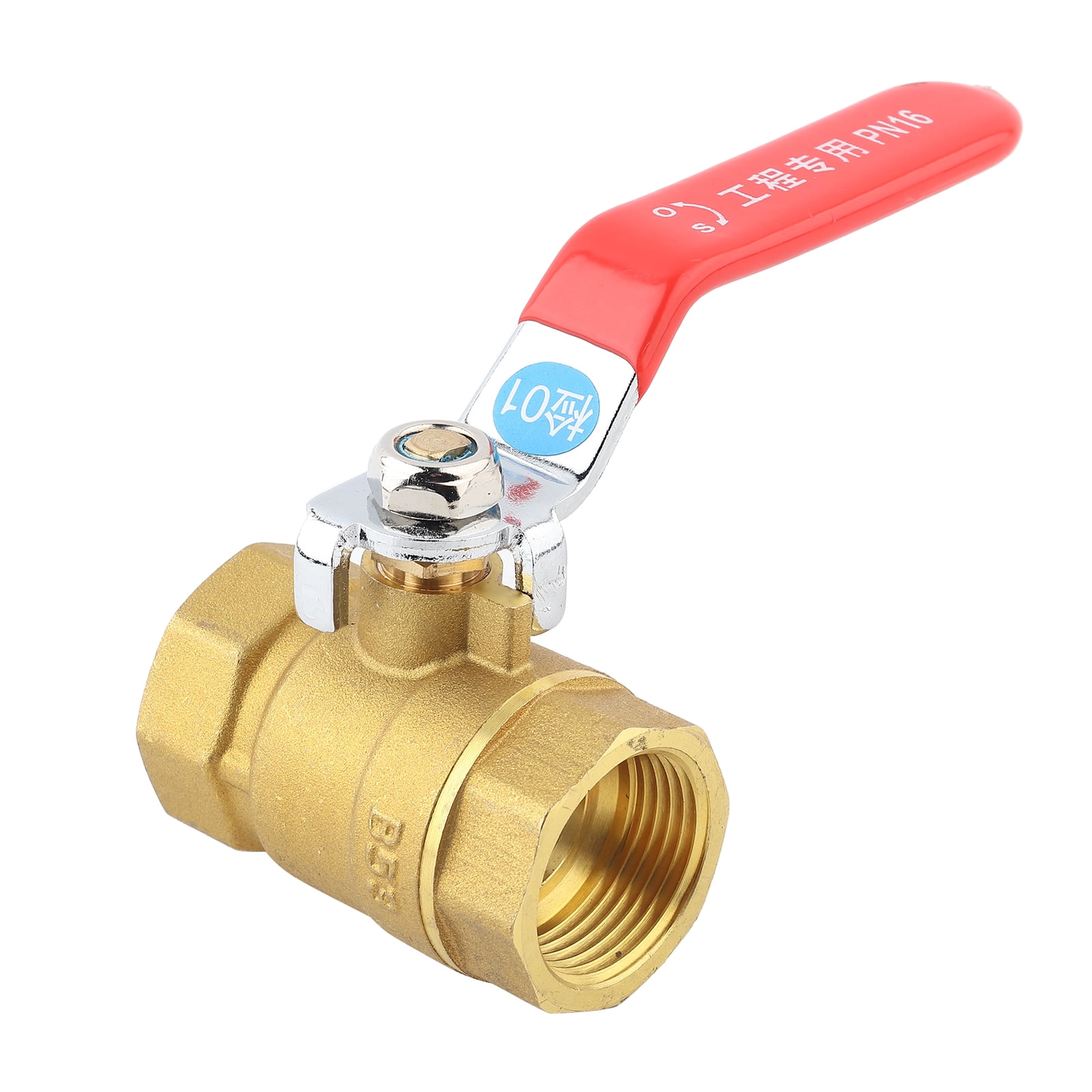 Precision On/Off Control Brass DN20 G3/4" Female Threaded Water Ball Valve Daboolka - Walmart.com