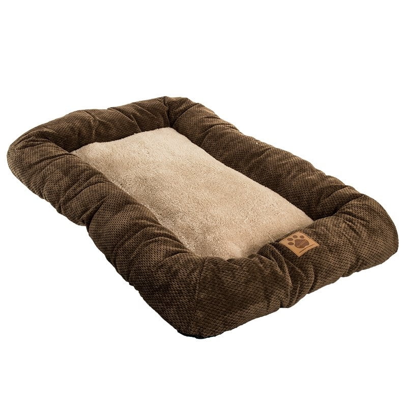 Precision Pets Low Bumper Pet Crate Mat Bed - Walmart.com