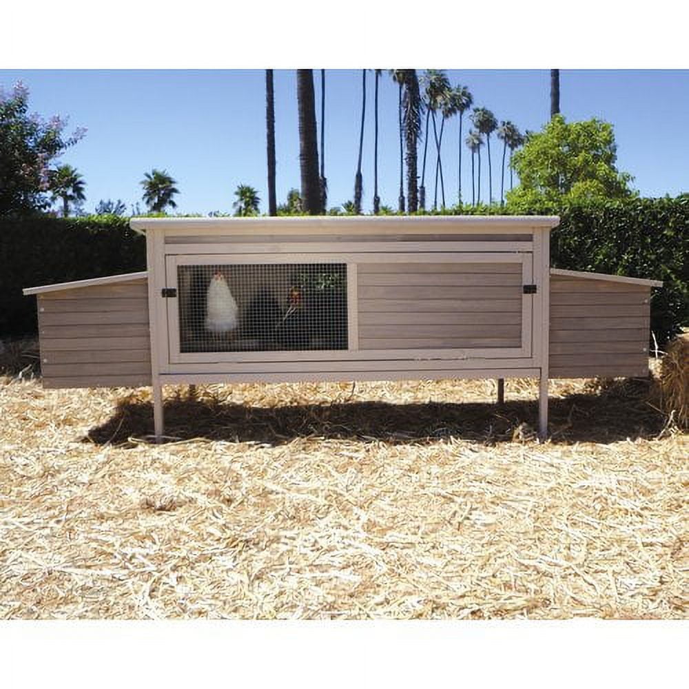 Precision Pet Products Hen Den Chicken Coop with Nesting Box and ...