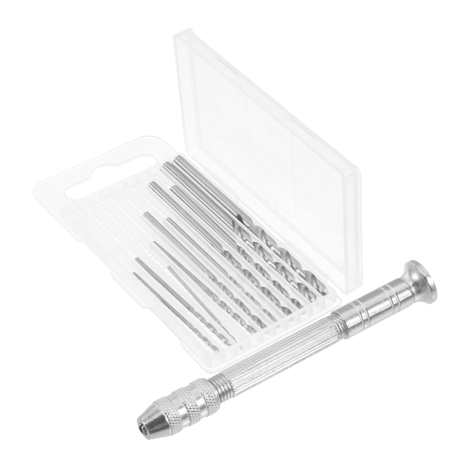 Precision Pin Vise Hand Drill with Drill Bits Set of 11 Pieces Rotary ...