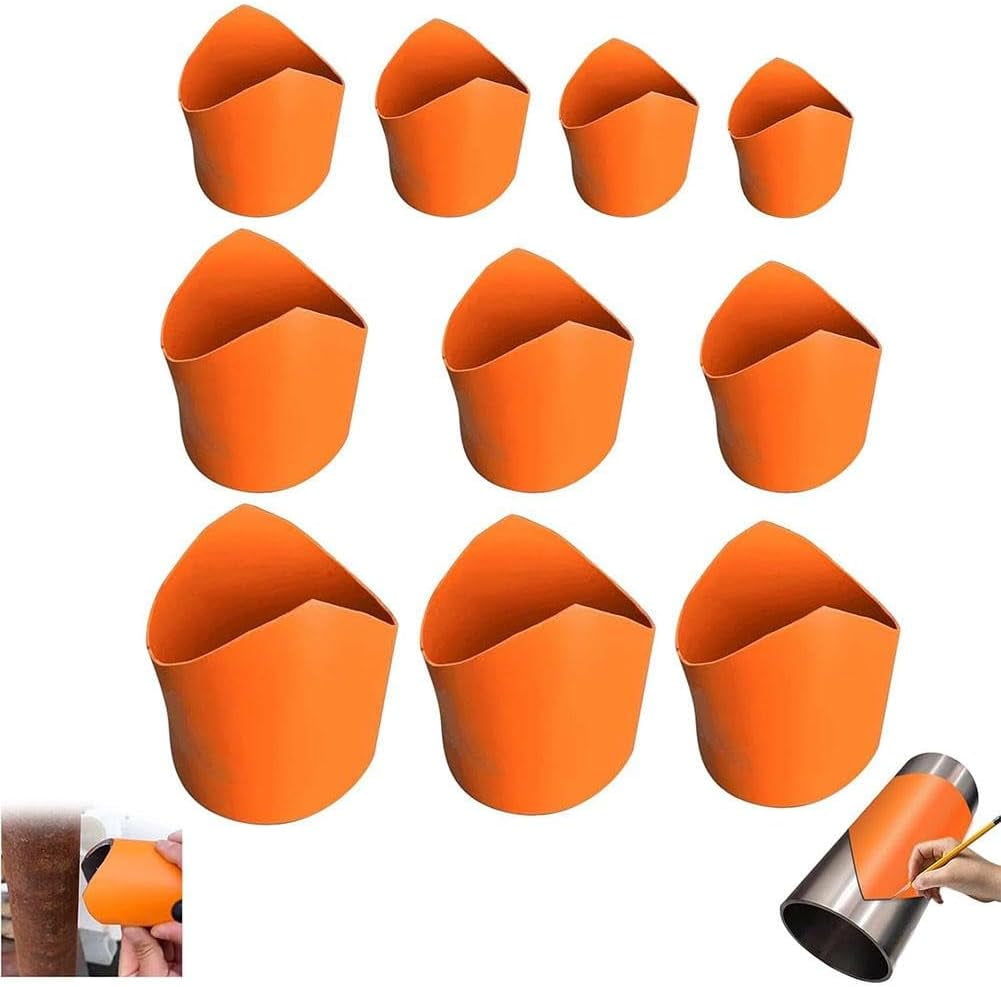 Precision Pipe Saddle Template Cutting Guide, Plumbing Pipe Saddle ...