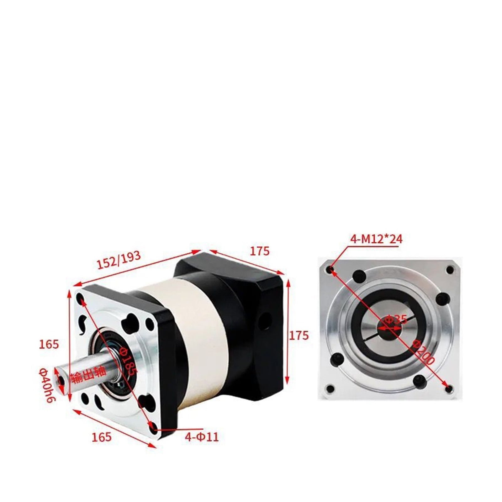 Precision Planetary Gear Reducer 60 80 90 86 Stepper Motor Reducer 750w ...