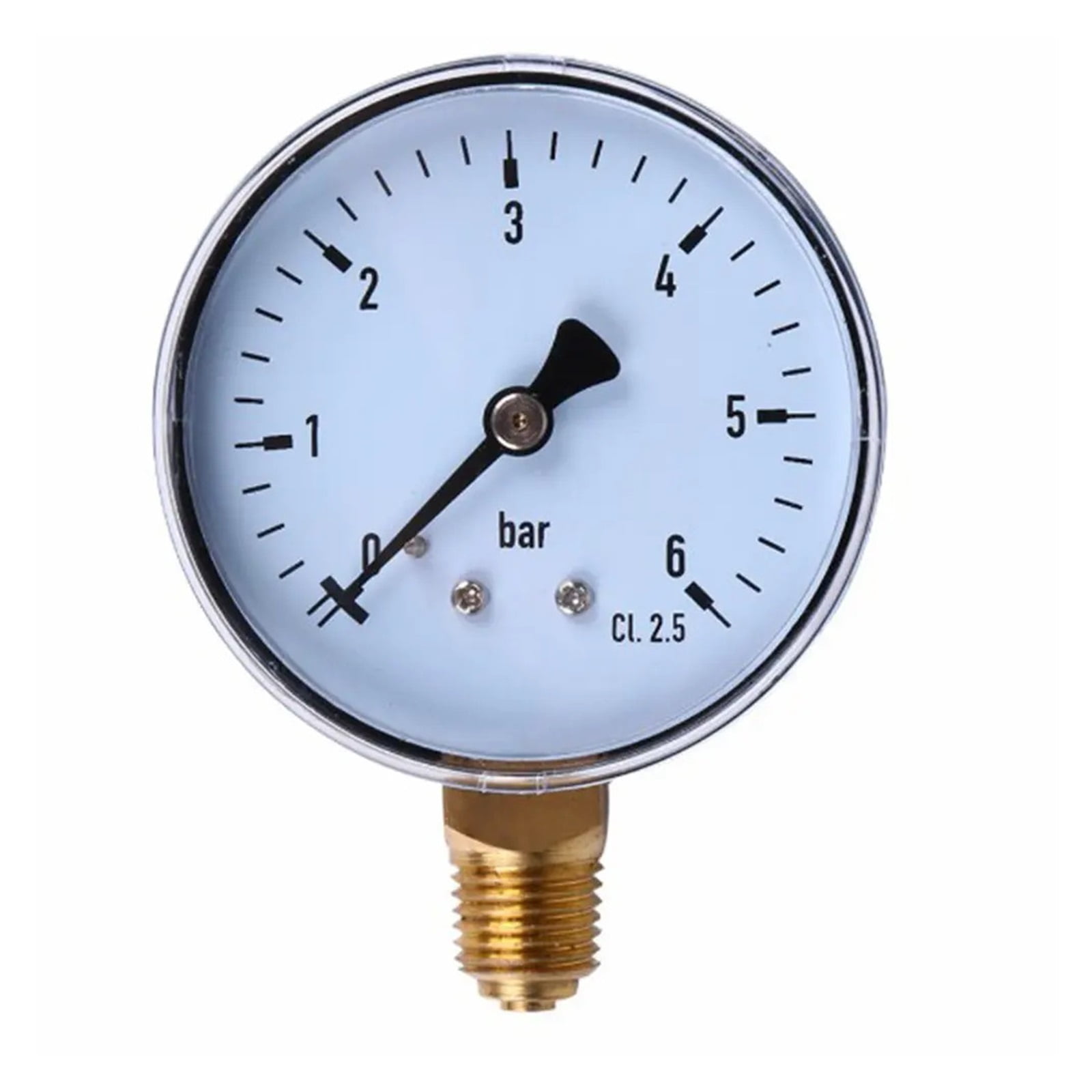 Compressed Air Pressure Gauge TS-60-6 Precision Pressure Gauge 1/4 Inch ...
