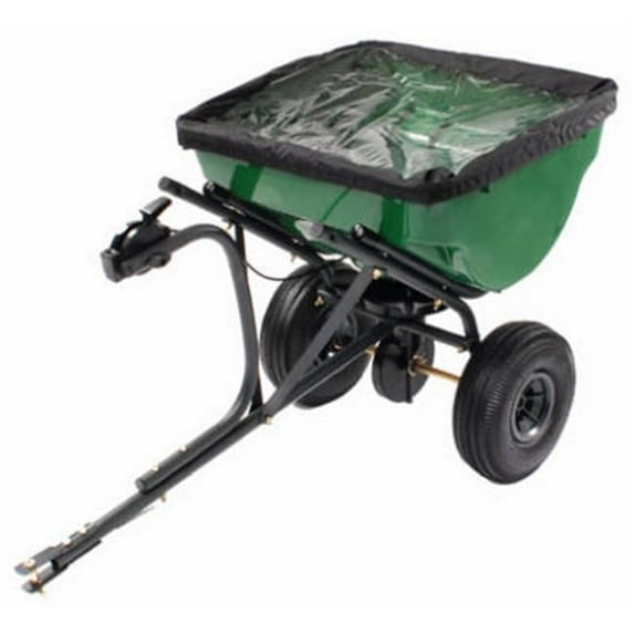 Precision Products TBS4500PRCGY 100 lbs. Tow Behind Broadcast Spreader ...