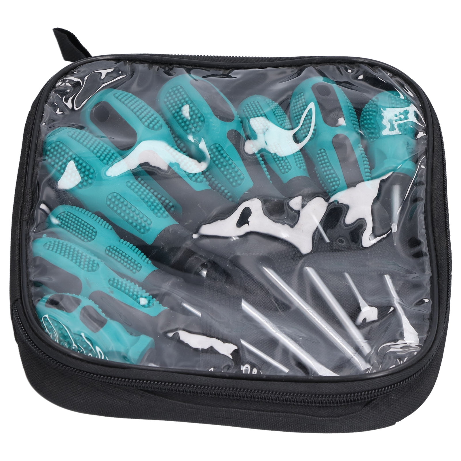 Precision Repair 9-Piece Magnetic Screwdriver Set - Ergonomic Green ...