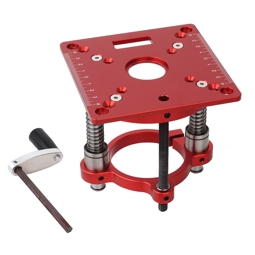 Precision Router Lift Router Table Insert Plate Lift Base For 63.5-65Mm ...