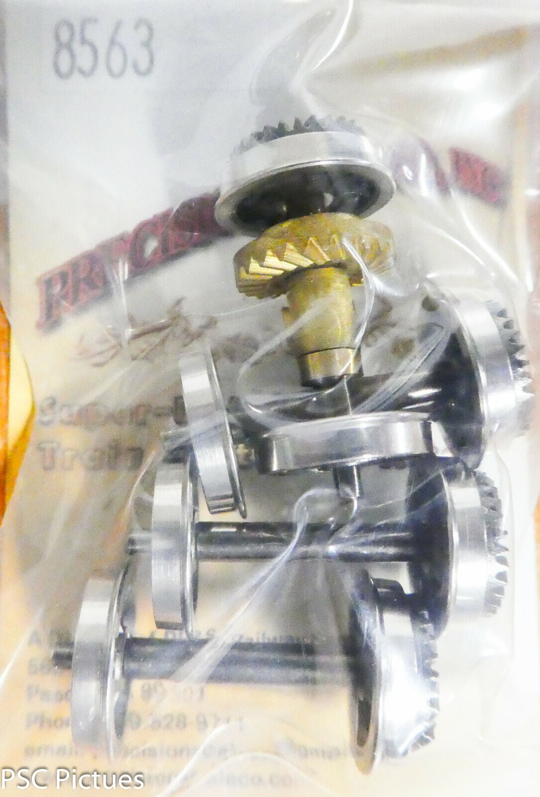 Precision Scale On3 #8563 Driver Sets, 24" Wheels Machined, (One w/Gear ...