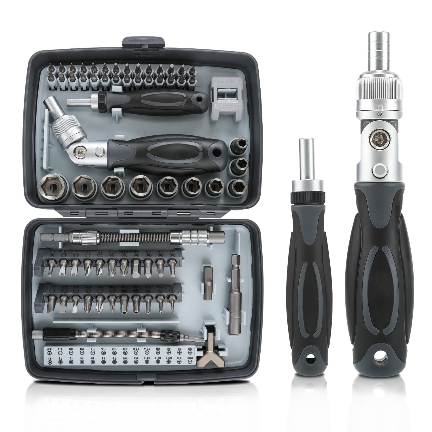 Precision Screwdriver Bits & Socket Set | 77Pcs Screwdriver Repair Tool ...