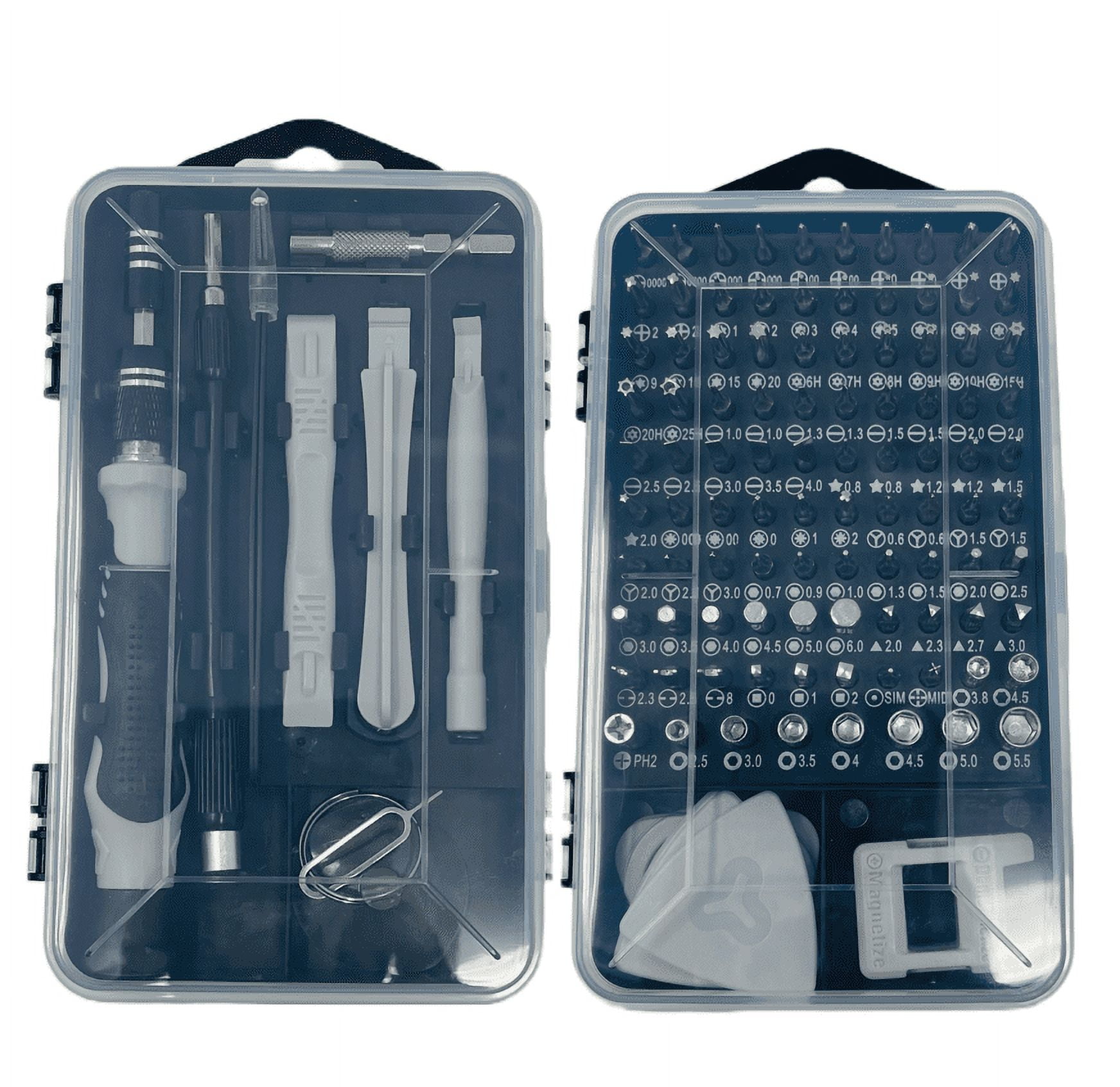 Precision Screwdriver Set, 117-in-1 Repair Tool Kit for Tablets, iPhone ...