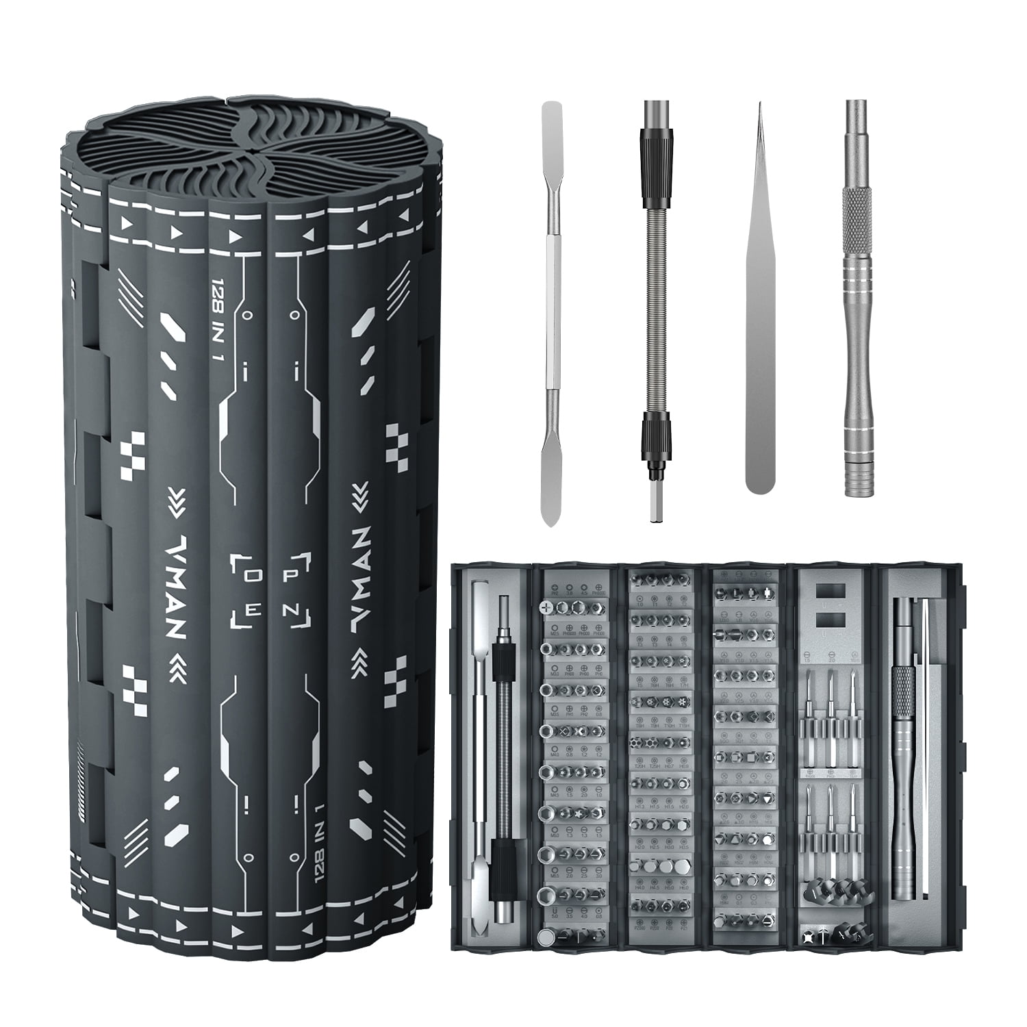 Precision Screwdriver Set, 128 In 1 Screwdriver Repair Set.Gift ...
