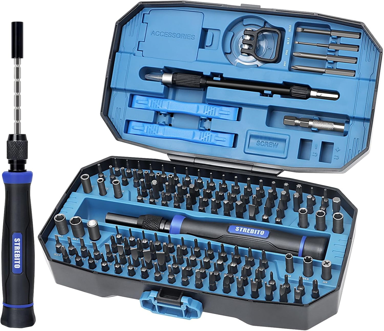 Precision Screwdriver Set 153 in 1 Small Magnetic Screwdriver Set with ...