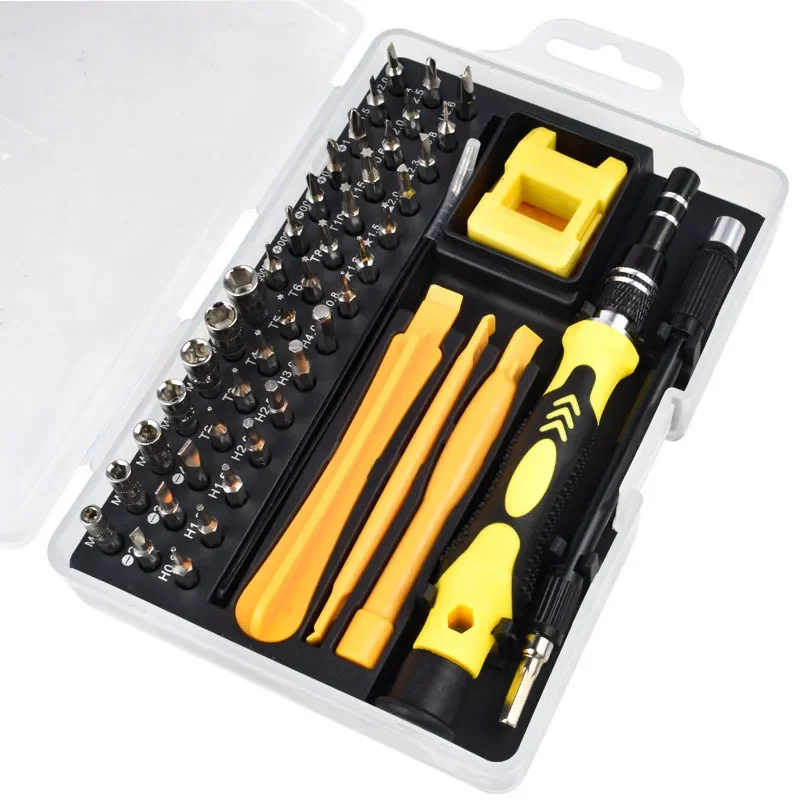 Precision Screwdriver Set 52 in 1 Purple Multi-function Professional ...